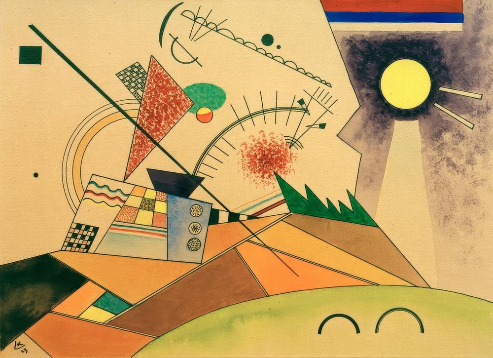 Sketch for Restless Calm by Wassily Kandinsky